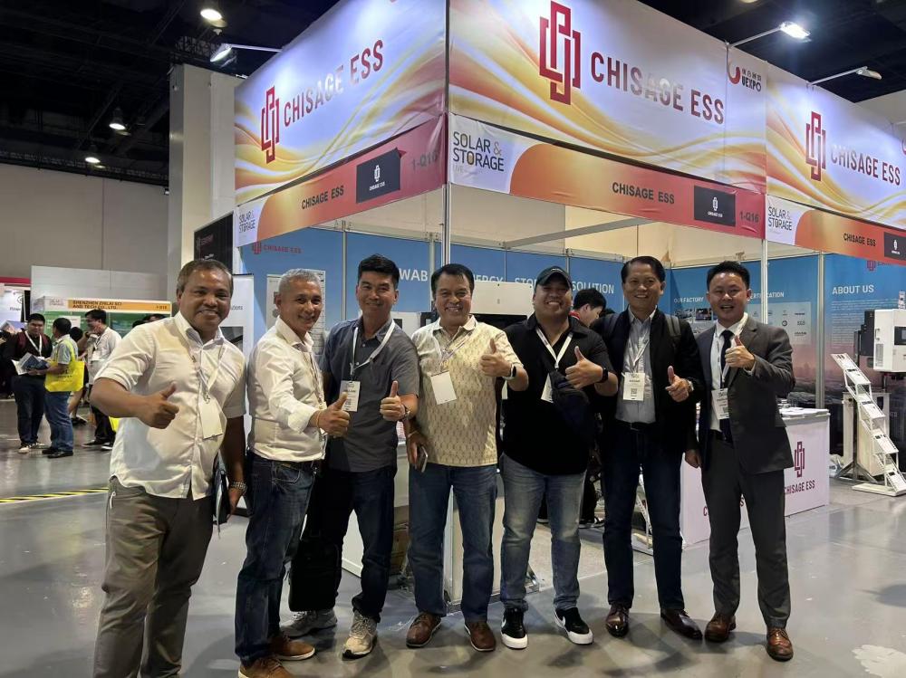 CHISAGE ESS Shines at Solar & Storage Live Philippines 2025
